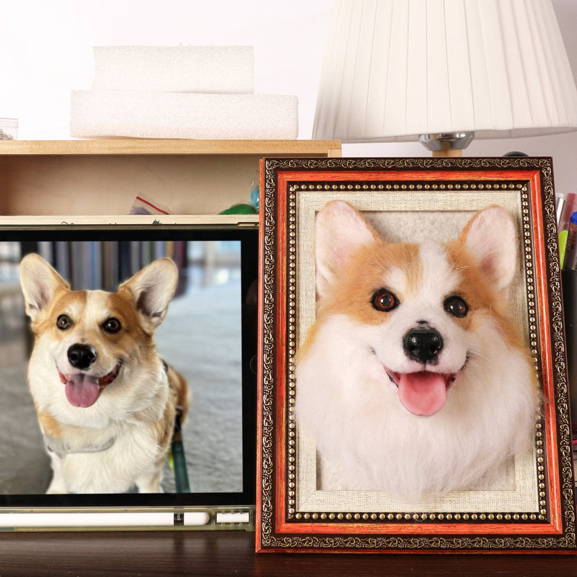 Chenille Pipe Cleaner Portraits – CustomFeltPet